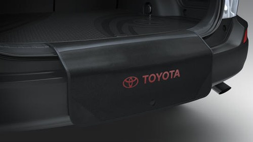 TOYOTA SCUFF GUARD REAR BUMPER ALL MODELS GENUINE NEW BUMPER PROTECTOR ...