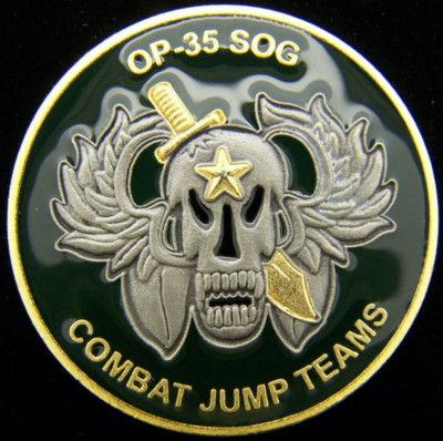 OP-35 SOG Combat Jump Teams Recon Teams MACVSOG Challenge Coin | eBay