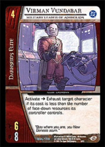 VS System: Virman Vundabar, Military Leader of Apokalips [Played] DC ...