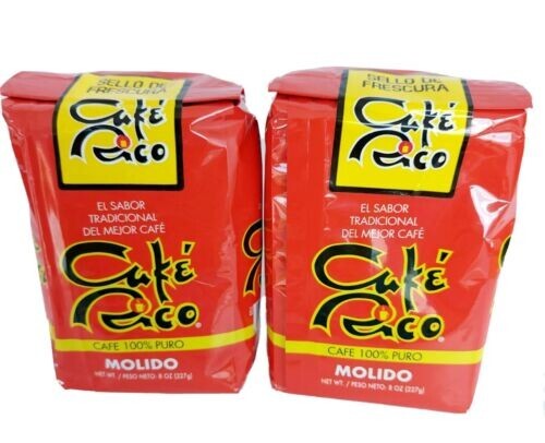 CAFE RICO COFFEE OF PUERTO RICO RICH COFFEE 100% PURE (2PKS-8oz.) | eBay
