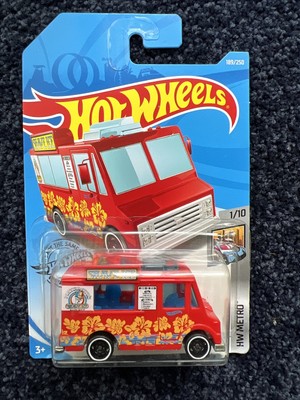 Hot Wheels 2019 #189/250 QUICK BITE red Fast Foodie sweet streets HW ...