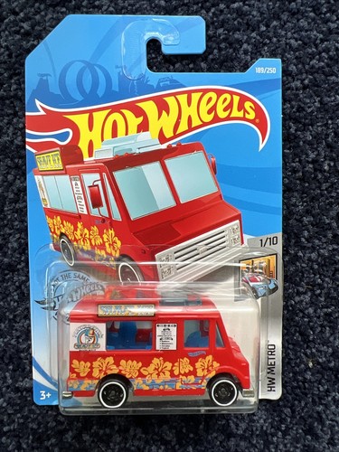 Hot Wheels 2019 #189/250 QUICK BITE red Fast Foodie sweet streets HW Metro Shave | eBay