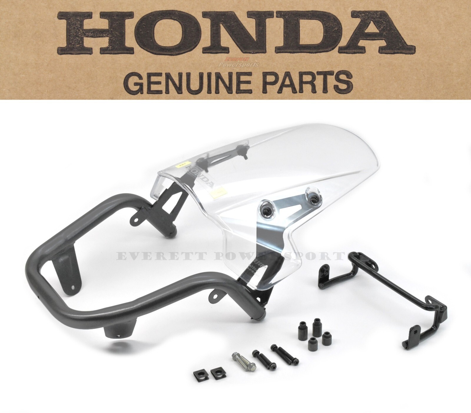 Wind Screen Kit NVA110B Navi OEM Honda Windshield & Hardware Clear # ...