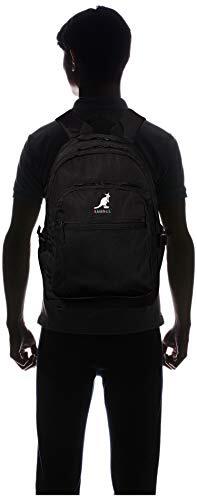 [Kangol] Backpack Logo Embroidered Mesh Pocket 2-Layer PC Storage multi ...