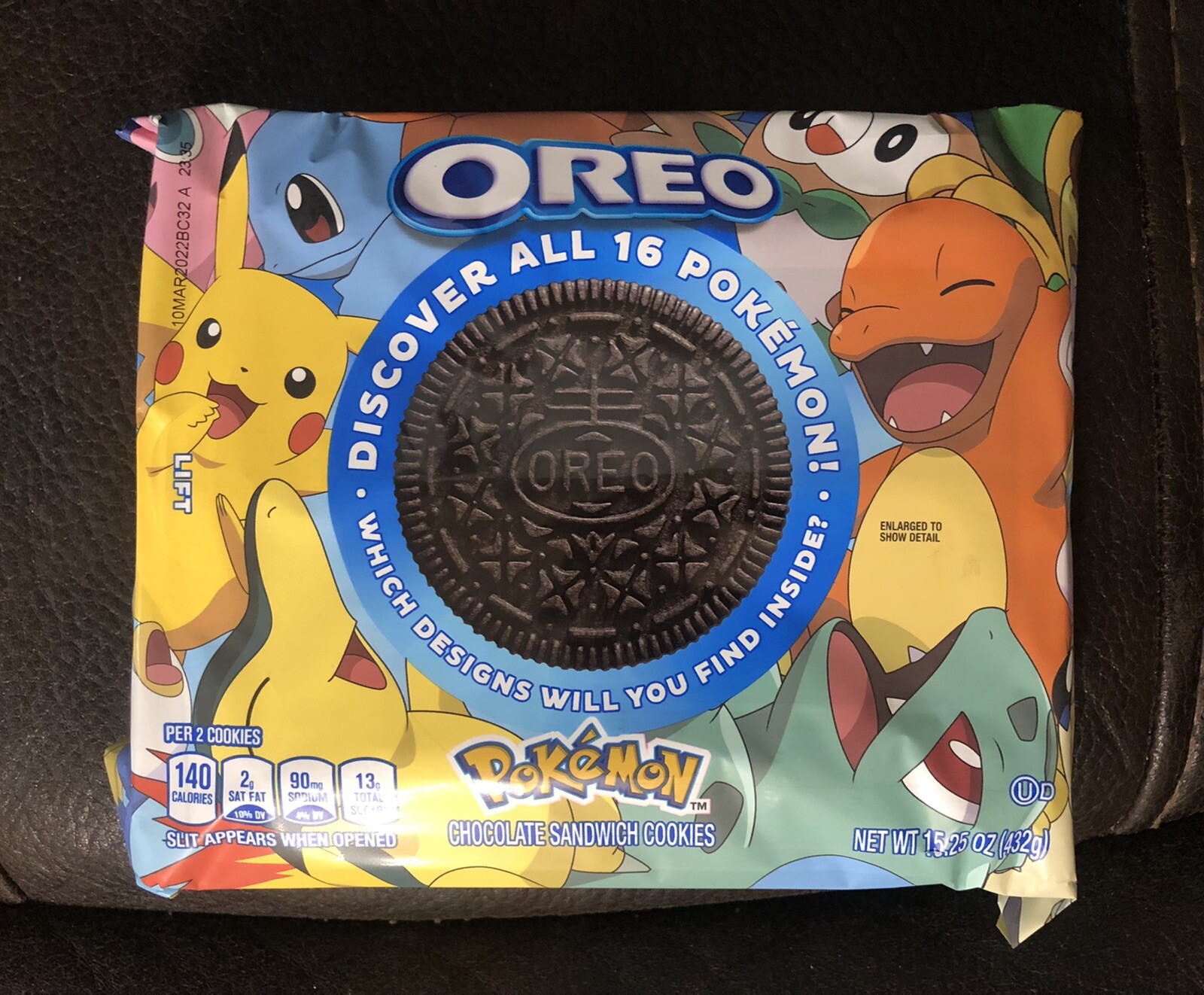 NEW Nabisco Oreo Pokemon Chocolate Sandwich | Grelly USA