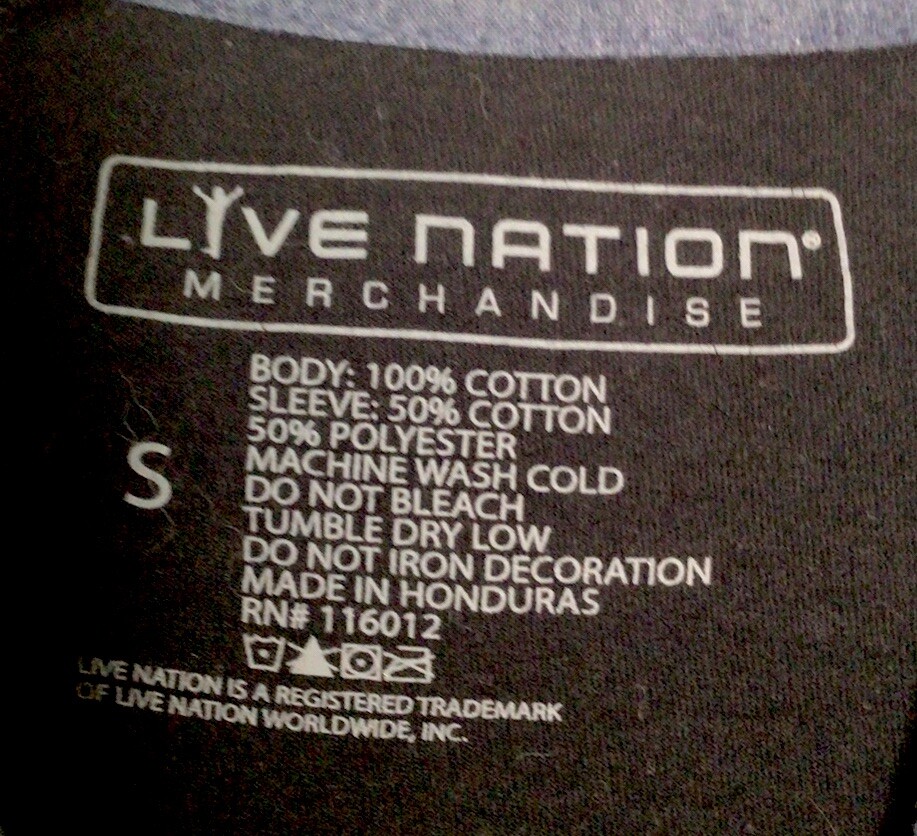 Lynard Skynard “Support Southern Rock” Long Sleeve Raglan T-Shirt Adult ...