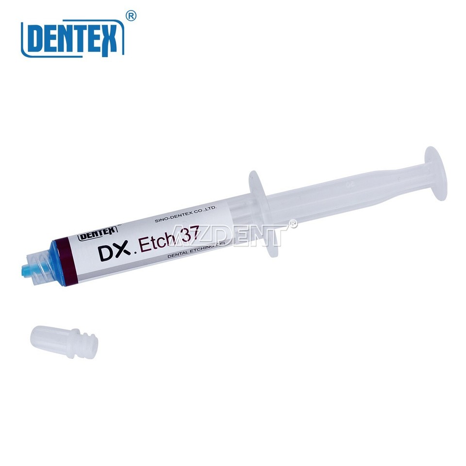5 Kits Dentex Dental Acid Etch Etching Gel 37% 5 ml/syringe | eBay