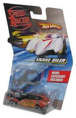 Speed Racer Movie Hot Wheels (2007) Mattel Snake Oiler Toy Car w/ Spear ...