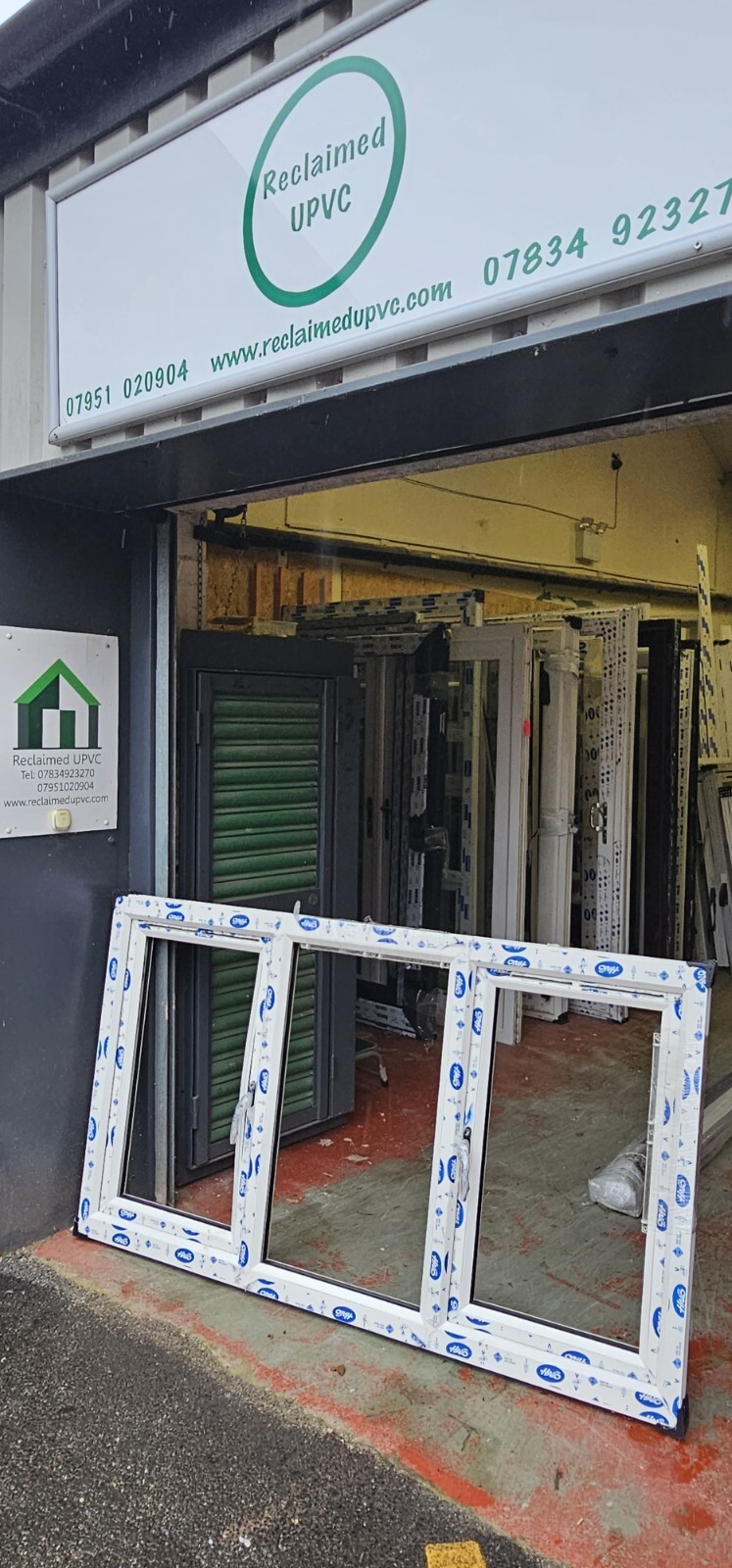 upvc double glazed window Pebble Grey On White pvc 1740x1005 (1453 ...