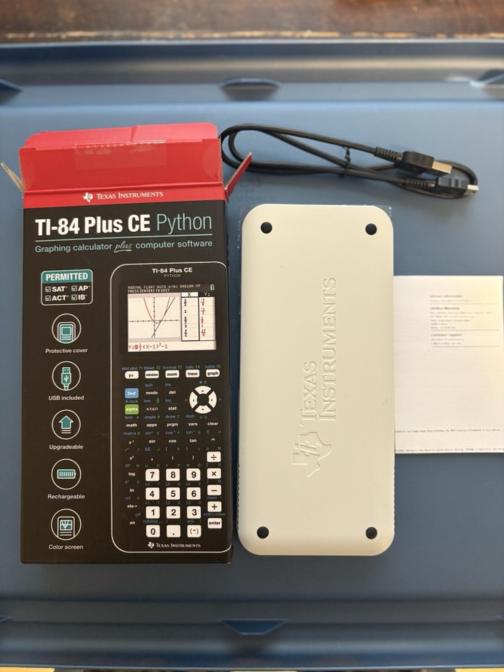 Texas Instruments TI-84 Plus CE Python Color Graphing Calculator | eBay