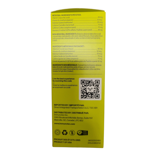 Immunocal Booster Energy Lemon Lime (14 Sachets) - New - Exp 1/2026 | eBay