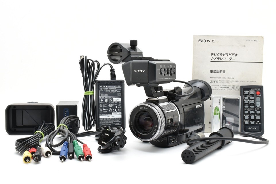 [Exc+5] Sony HVR-A1J Professional HDV 1080i Camcorder Video Camera ...