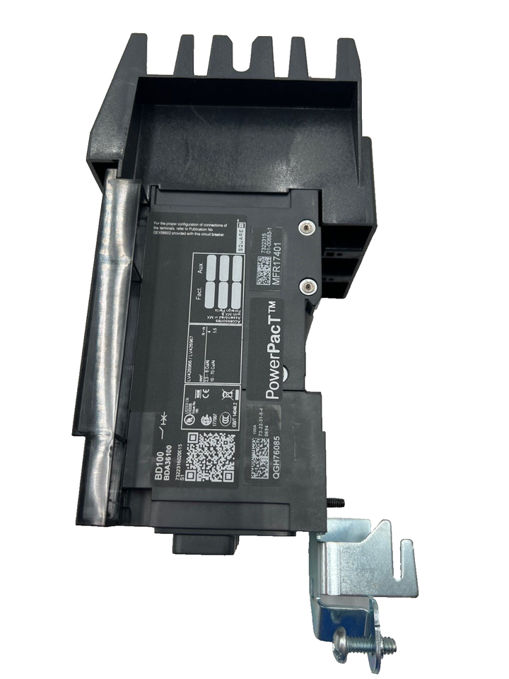 Square D BDA36100 I-Line Circuit Breaker 100A 600V 3P BDA 100 Amp 3 ...