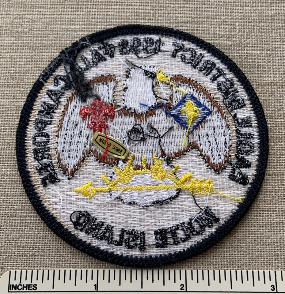 1998 EAGLE DISTRICT Boy Cub Scout Fall Camporee PATCH Camp BSA DP Nolte ...