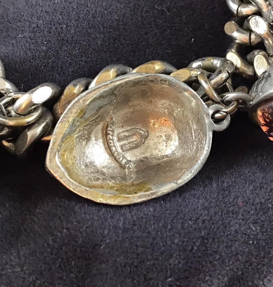 Vintage Elizabeth Reimer ~ ARCANSAS ~ Acorn Design Bracelet ~ Hard To ...