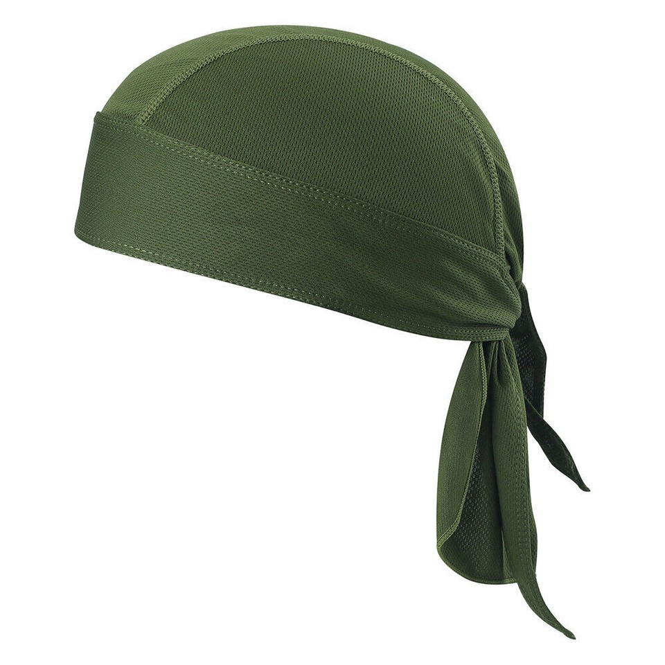 Sweat Wicking Doo Rag Cooling Dew Rag Helmet Liner Head Wrap Bandana ...