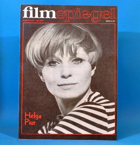 DDR Filmspiegel 5/1977 Helga Piur Petra Kelling Polizeiruf 110 Uwe ...