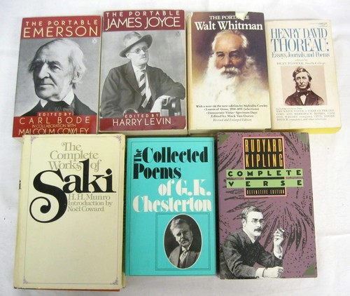 Classic Literature Collections 7 books Viking Portable Joyce Whitman ...
