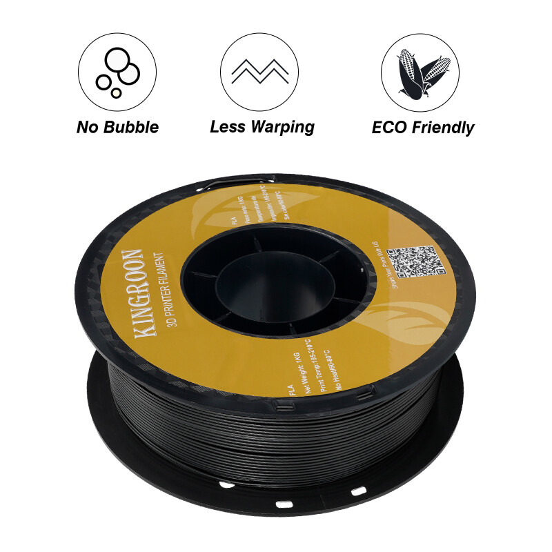 Kingroon 10KG 3D Printer Filament 1.75mm PLA | Grelly UK