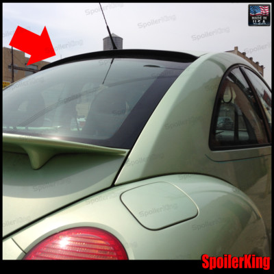 (284R) 1998-2011 VW Volkswagen Beetle BUG Rear Roof Wing Spoiler Window ...