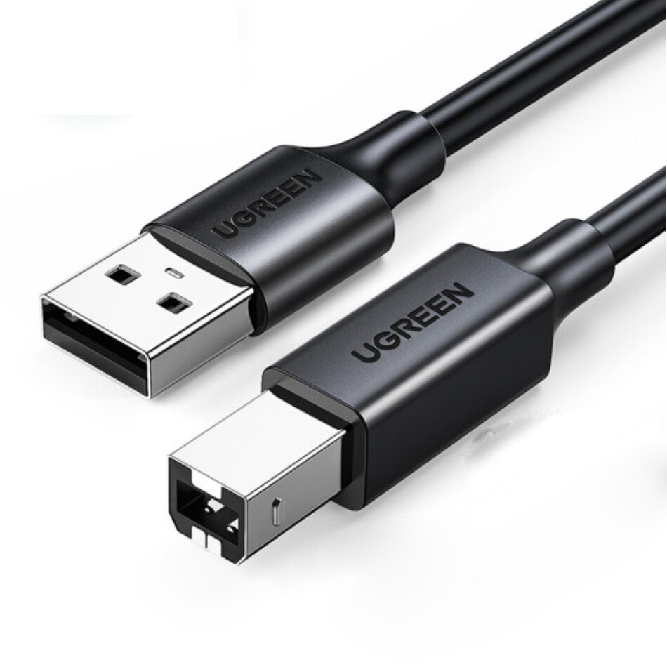 Printer Data Cable USB2.0AM/BM Square Port Connector Printer Cable 1/3 ...