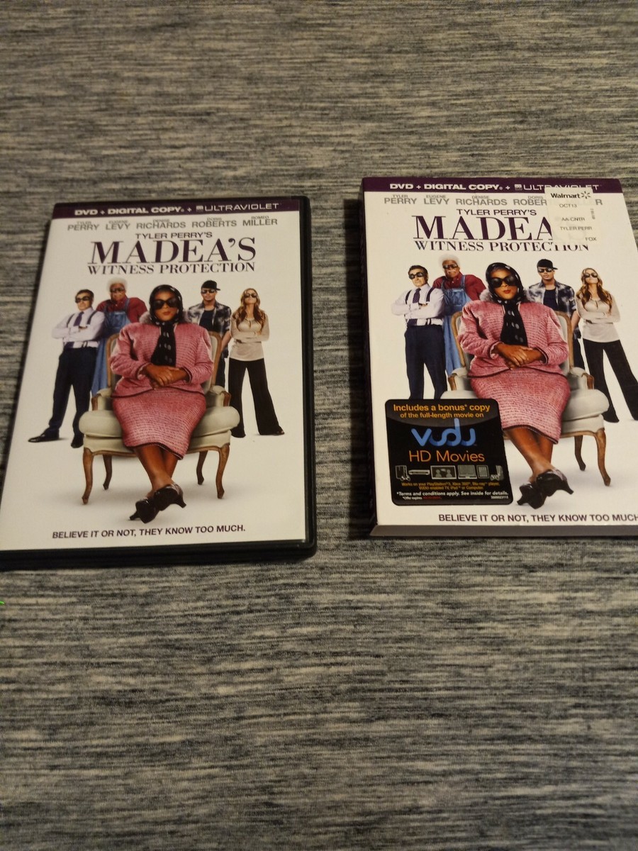 Madeas Witness Protection Dvd Cover Madea’s Witness Protection: