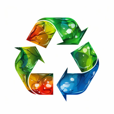 10X Autoaufkleber Sticker Recycling Symbol Tuning Auto Heckscheibe 9X9 ...