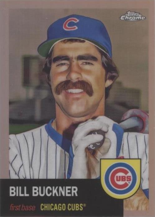 2022 Topps Chrome Platinum Anniversary - Bill Buckner #422 Rose Gold ...
