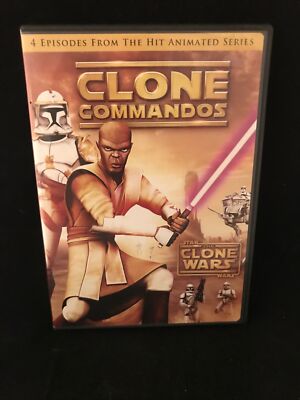 Star Wars - The Clone Wars: Clone Commandos (DVD, 2009) Mint Disc ...