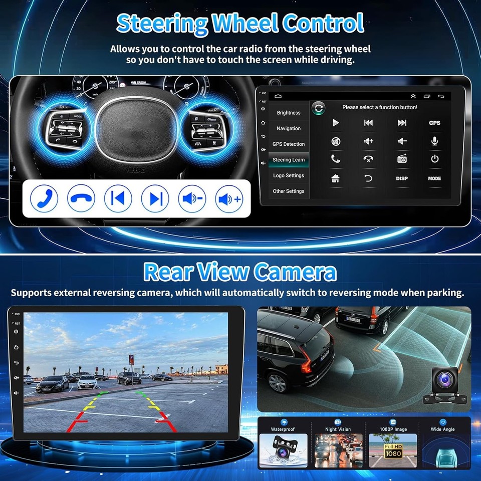 7" Android 15 For 2000-2005 Ford Excursion Carplay Car Stereo Radio GPS ...
