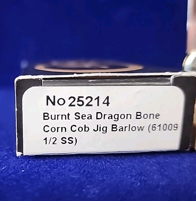Case XX Burnt Sea Dragon Bone Corn Cob Jig Barlow No. 25214 | eBay