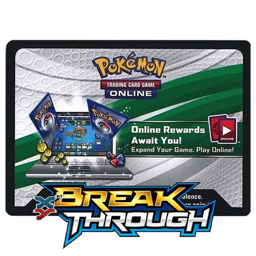 Pokemon Trading Card Game XY BREAKthrough Online Code x1 (ONE) FAST ...