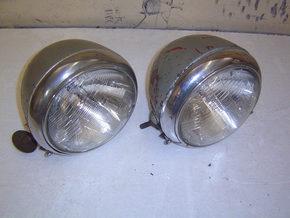 headlights, vintage sealed beam, hot rod, tractor, rat rod ?? | eBay