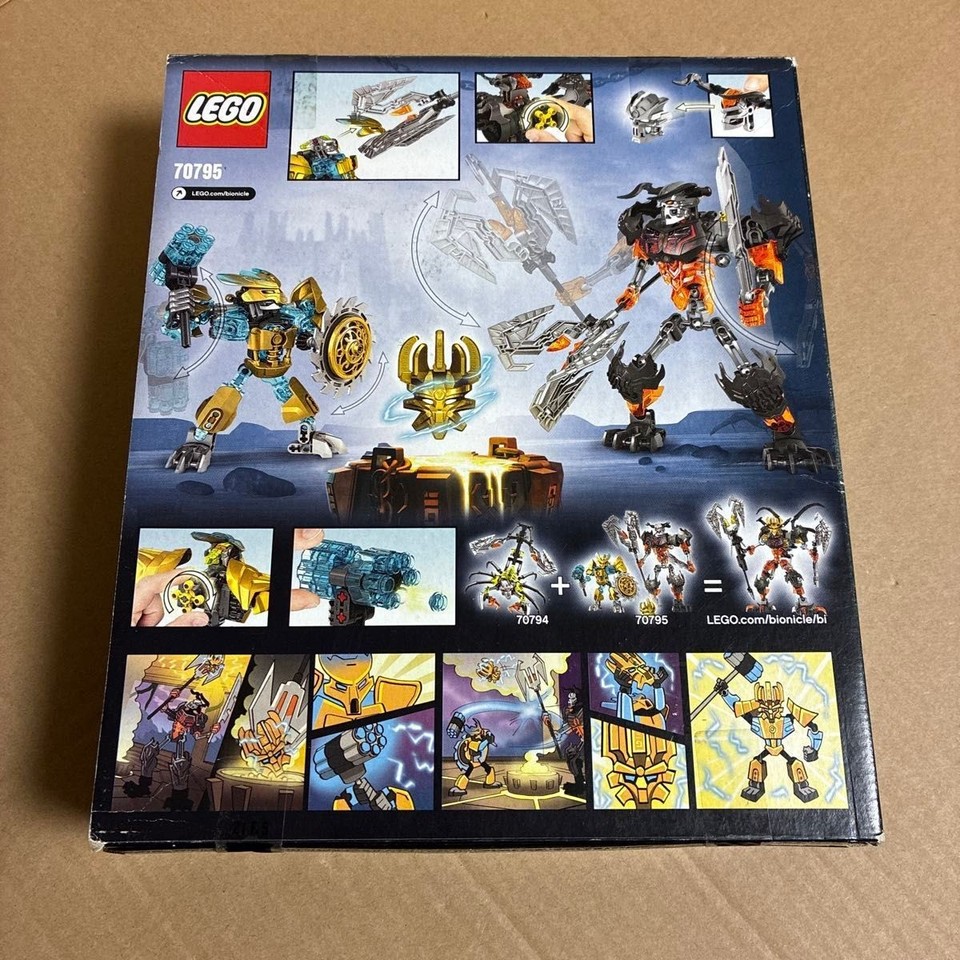 LEGO Bionicle 70795 Mask Maker vs. Skull Grinder LEGO BIONICLE Edition ...