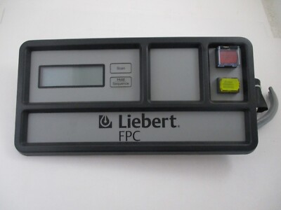 LIEBERT FPC CONTROL DISPLAY # 527606G1 W/ EDT20-20072-4 CIRCUIT BOARD ...