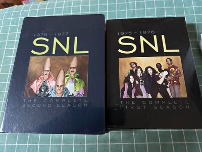 SNL The Complete First &Second Season 1975-1976 & 1976-1977 DVD Set New ...