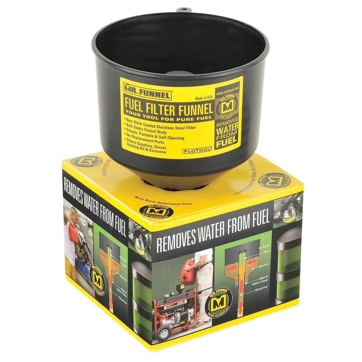 FloTool - Mr. Funnel Fuel Filter - Small 2.5 GPM - AF1CB | eBay