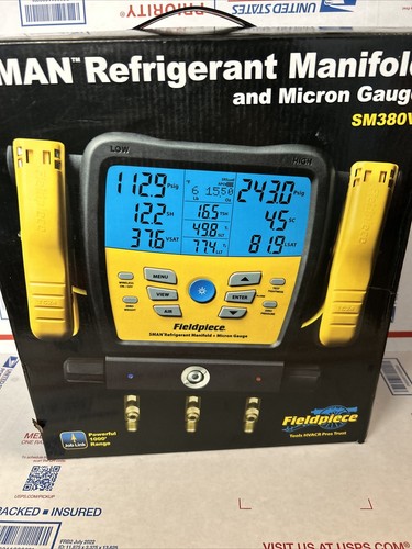 Fieldpiece SM380V - Three Port, Wireless SMAN Manifold | eBay