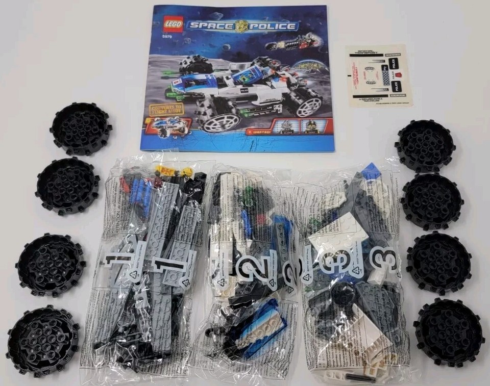 LEGO Space: Max Security Transport 5979 (NO BOX - Sealed bags ...