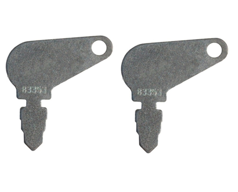 (2) Keys For Case John Deere JLG Genie Drott Massey Galion Baraga ...