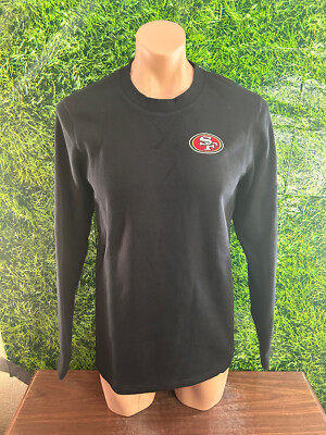 NFL San Francisco 49ers Football Crew Neck Sweatshirt Nike Black Size ...
