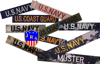 Nametape Namensstreifen US NAVY / US Coast Guard - NWU ODU BDU DCU DBDU ...