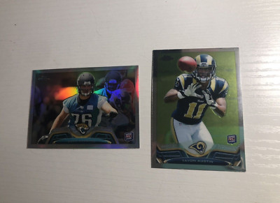 You Pick Football Trading Cards Topps Chrome Rookie RC Card NFL NFLPA ...