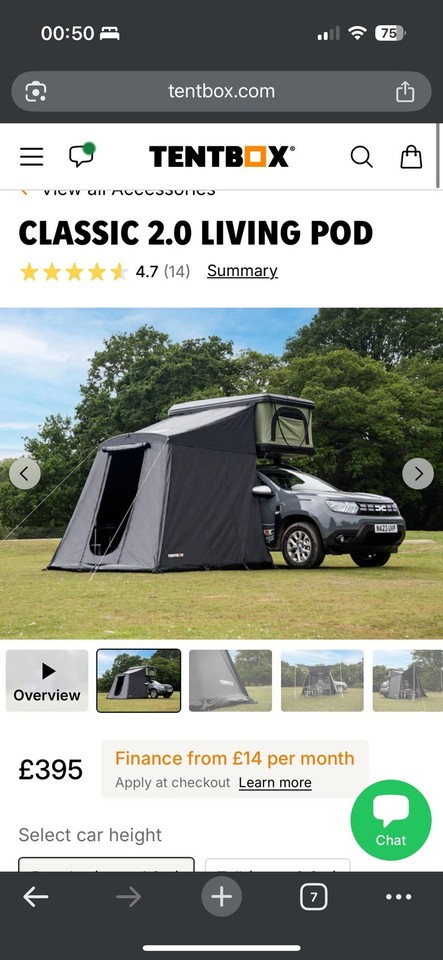 TentBox Classic 2.0 plus living pod | eBay UK