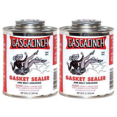 Gasgacinch Gasket Sealant 440-C(2-PACK); Gasgacinch 16.00 oz. Brush On ...