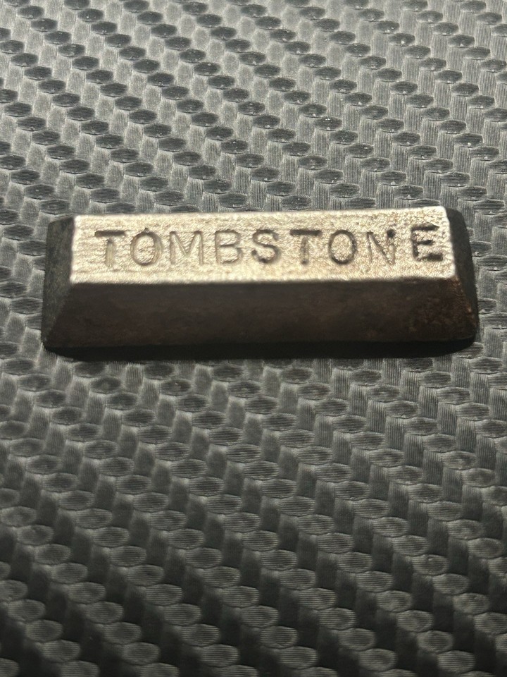 RARE 1 oz Tombstone Silver Bar Kit Kat Bar Ingot Territorial Mint | eBay