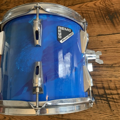 Remo Master Touch 10" Rack Tom Blue Made In USA. Acousticon D | eBay