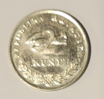CROATIA CIRCULATED 2 KUNA FISH COIN | eBay