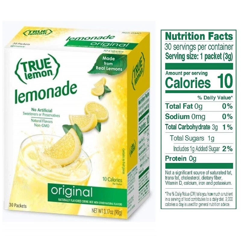 Stevia Drink Mix Lemonade