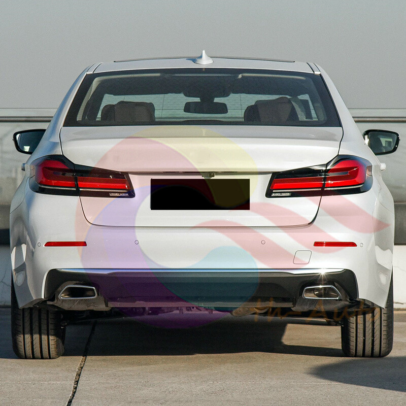 Chrome Rear Bumper Middle Molding Trim For BMW G30 5-Series Luxury 2021 ...